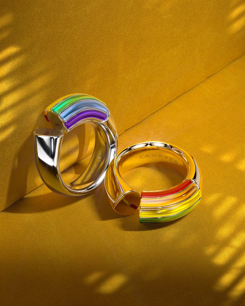 Tabayer | Ethical Fine Jewelry set in Fairmined gold